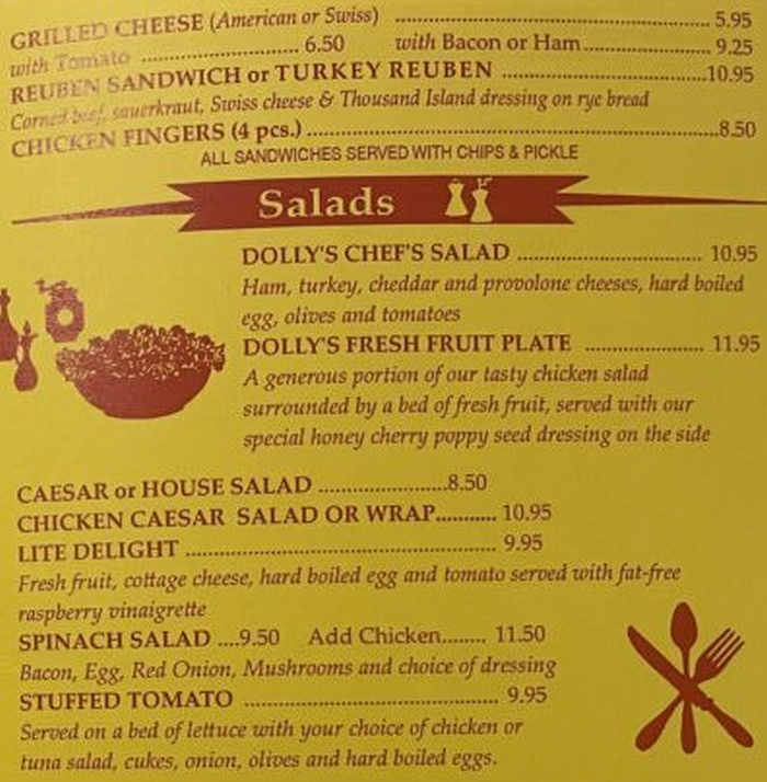 Dolly's Produce Patch & Eatery Menu, Bonita Springs, FL