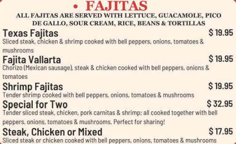 El Azteca Menu, Ames, IA