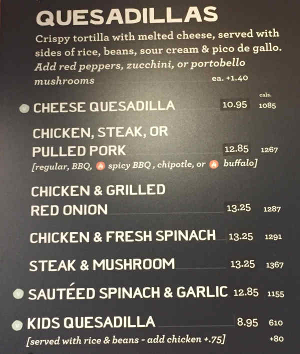 Bueno Y Sano Menu, Amherst, MA