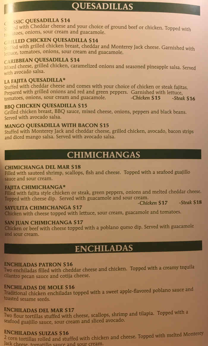 Garcia S Mexican Menu Amherst Ma