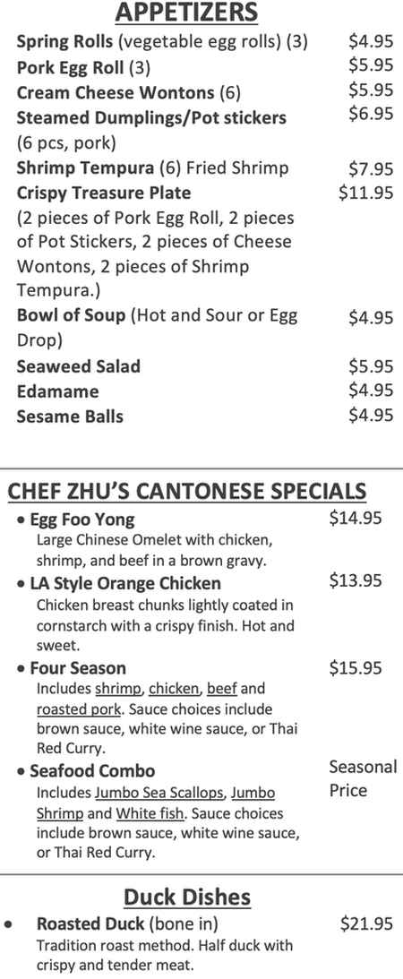 Song's Menu, Taos, NM