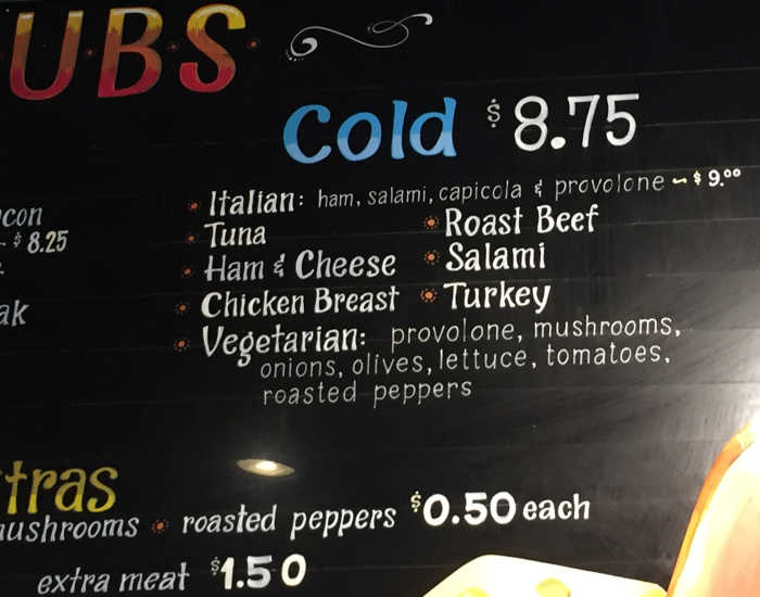 Aniello's Pizzeria Menu, Corning, NY