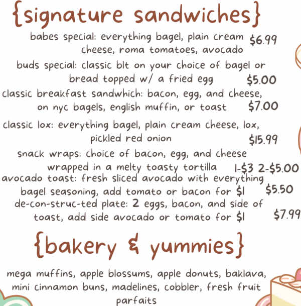 Babe's Bagels & Beans Menu, Corning, NY