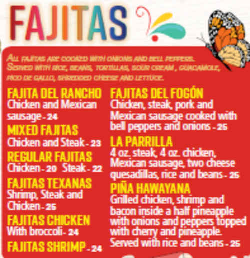 Frida's Mexican Grill Menu, Ithaca, NY