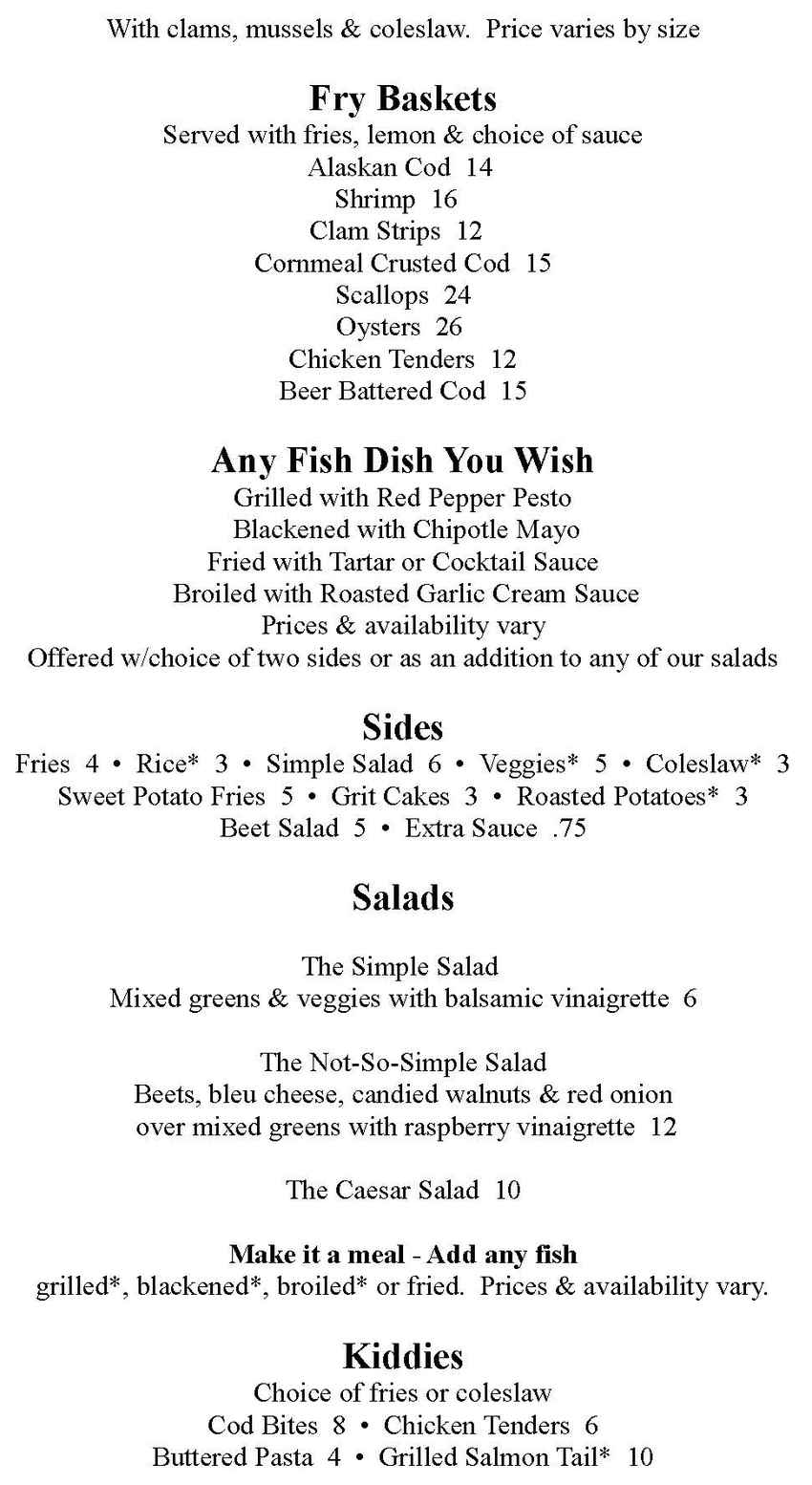 Gadaleto's Menu, New Paltz, NY