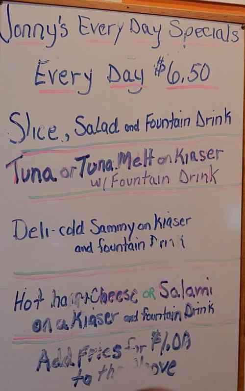 Nina's Pizza Menu, Utica, NY