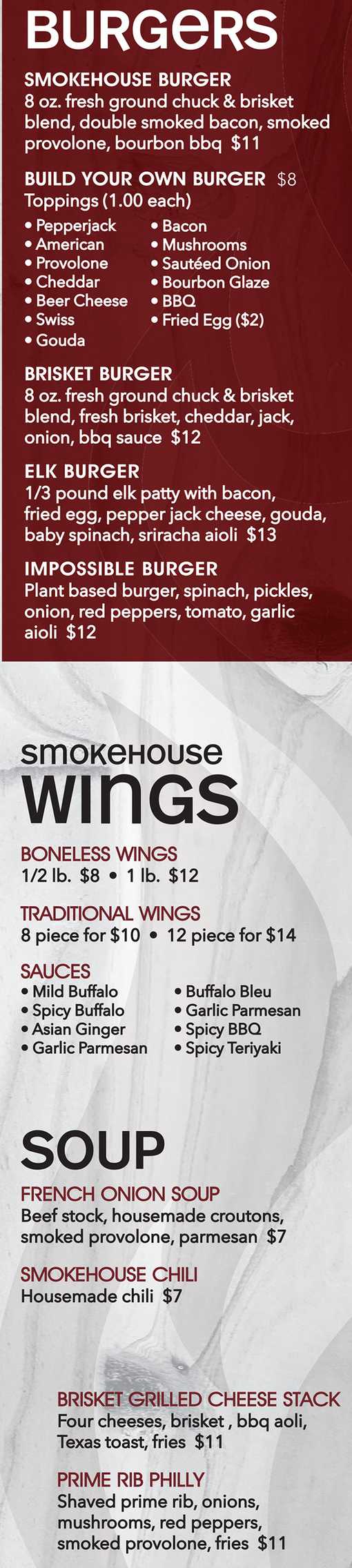 Mr Bill's Village Smokehouse Menu, Lincoln City, OR
