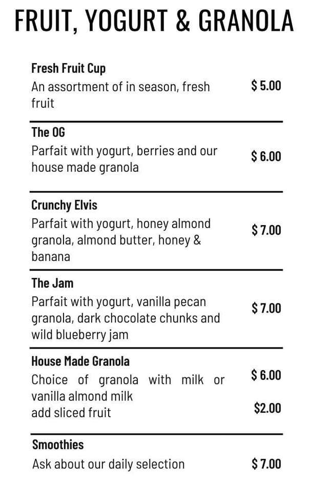 The Local Menu, Bennington, VT